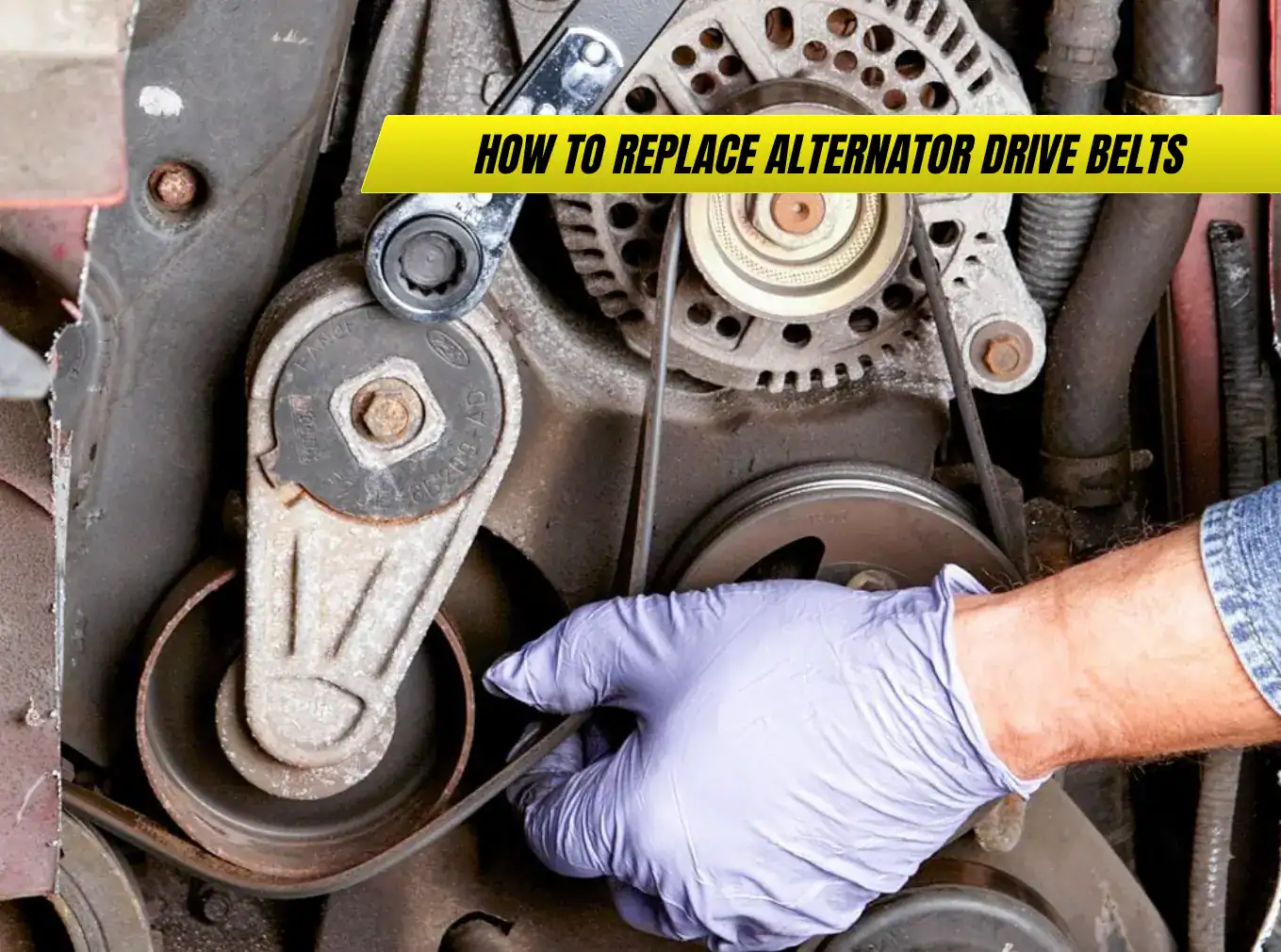 How to Replace Alternator Drive Belts: Complete Step-by-Step Guide for ...