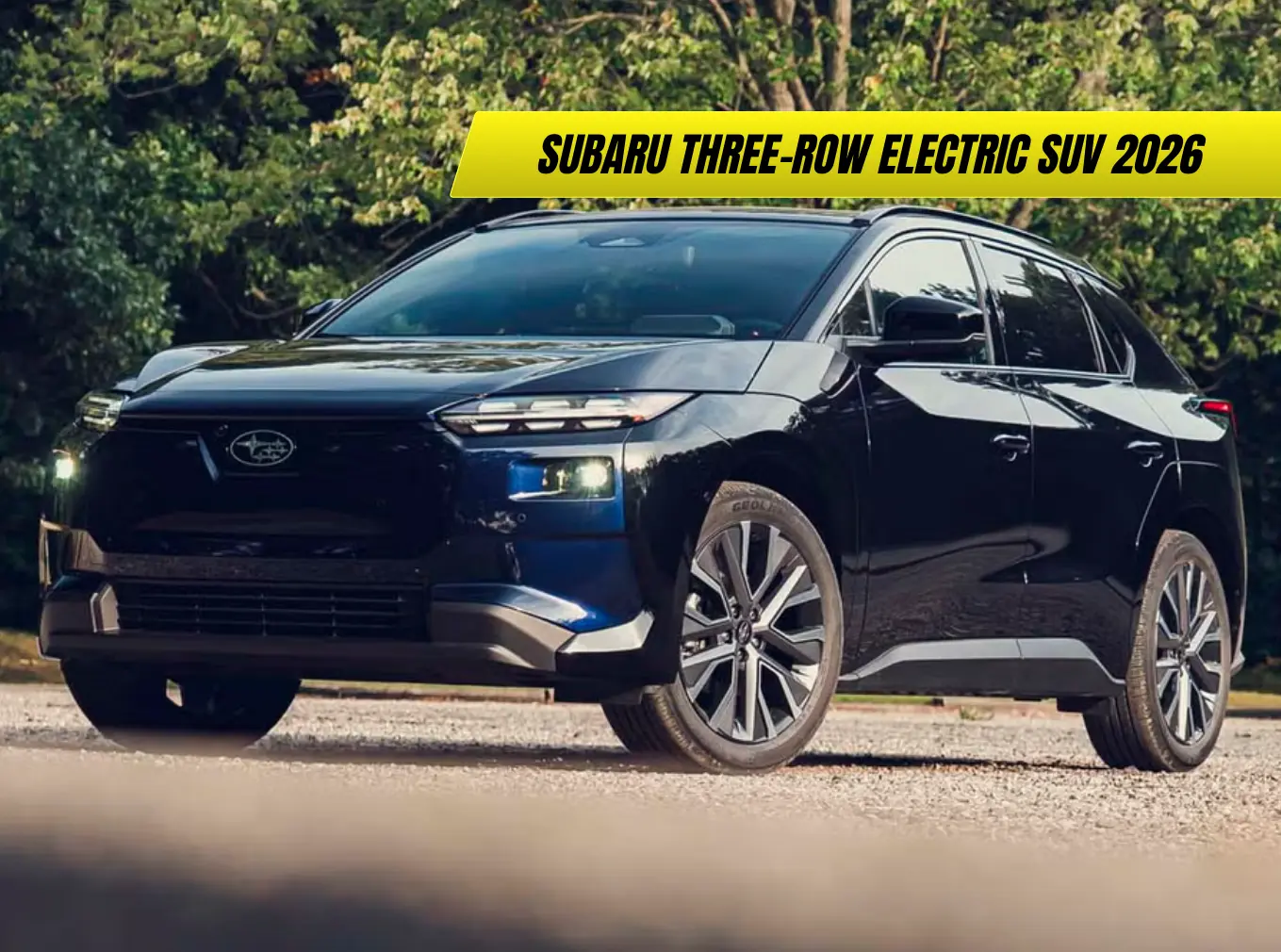 Subaru Three-Row EV 2026: Release Date, Price and Features - Carvira